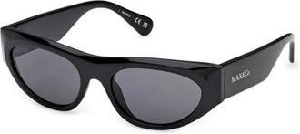 Max & Co. Femme, Accessoires, Noir, Taille: 53 MM Mo0147 01A Lunettes de soleil