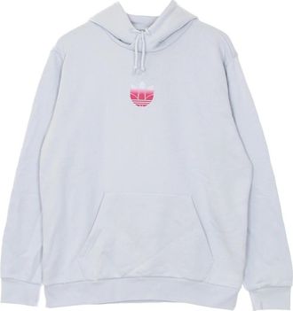 adidas Ombre Hoody Leichtes Sweatshirt mit 3D-Logo - - Sport - Herren - Blau - XL