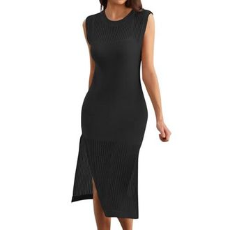 Generic Cache-maillot de bain en crochet pour femme - Robe de plage dos nu - Robe d&eacute;t&eacute; boh&egrave;me pour vacances de plage - Essentiels de vacances pour femme, autr