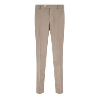Brunello Cucinelli Italian Fit Cotton Gabardine Hosen - - Trousers - Herren - Beige - 3XL