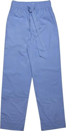 Tekla Femme, Pantalons, Bleu, Taille: 36 FR Pantalon de Pyjama en Popeline