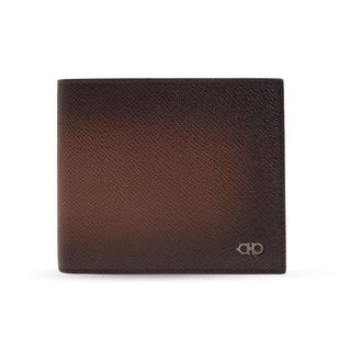 Ferragamo Homme, Accessoires, Brun, Taille: ONE Size Micro Gancio Wallet