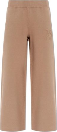 AllSaints Femme, Pantalons, Beige, Taille: 38 FR Sonny Knitted Trouser