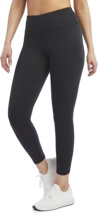 Jockey Damen Interlock Hoher Taille Leggings, Tiefschwarz, X-Groß