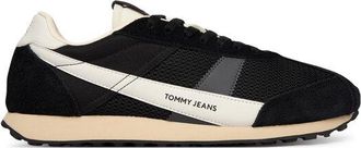 Tommy Jeans Sneakers Retro Runner Archive Open Mesh EM0EM01715 Schwarz