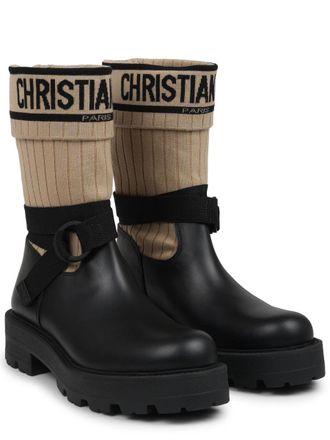 Dior D-Major Boots - Black