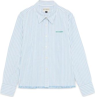 Roy Rogers Femme, Blouses et Chemises, Bleu, Taille: 40 FR Camicia in cotone