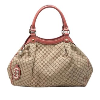 Gucci Sac Sukey Pre-owned - Femme - Pre-owned - Beige - Taille: ONE Size