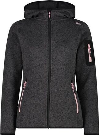 F.lli Campagnolo Damen Unterjacke Kapuzen Fleecejacke Strick