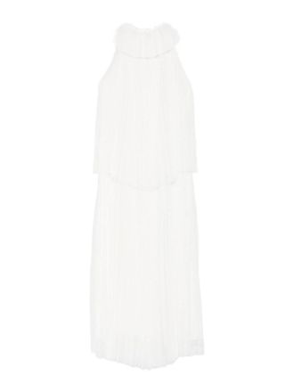 Fabiana Filippi Knielanges Kleid - Wei&szlig;