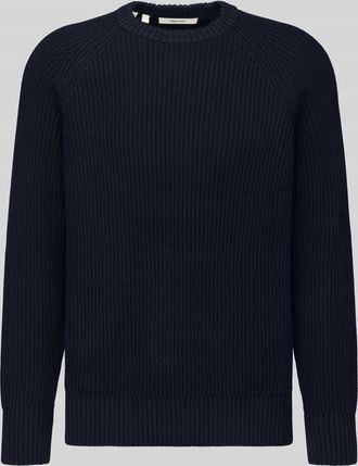 Selected Regular Fit Pullover aus reiner Baumwolle Modell BRAUN