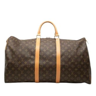 Louis Vuitton Pre-owned Keepall 55 - unisex - Pre-owned - Brun - Taille: ONE Size