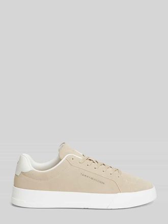 Tommy Hilfiger Sneaker mit Logo Detail aus echtem Leder