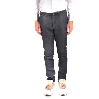Daniele Alessandrini Stilvolle Slim-Fit Hose Upgrade - - Trousers - Herren - Grau - M