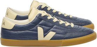 Veja Femme, Chaussures, Bleu, Taille: 36 EU Panenka Dragon Leather Baskets