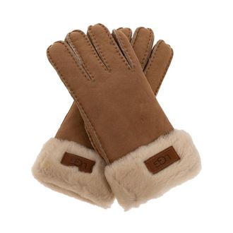 UGG Handschuhe mit Logo - - Accessories - Damen - Braun - M