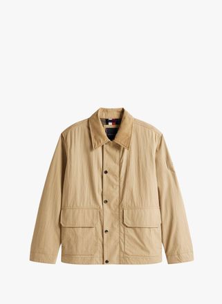 Tommy Hilfiger Veste d&eacute;perlante &agrave; col en velours c&ocirc;tel&eacute;
