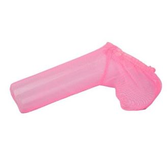 Generic Sous-v&ecirc;tements sexy pour homme, sous-v&ecirc;tements transparents, sous-v&ecirc;tements transparents, Rose, taille unique