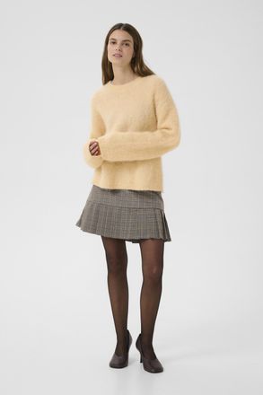 Karen by Simonsen Strickpullover KBTeoline Strickpullover Loose fit beige