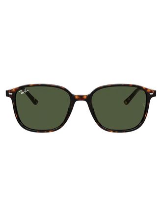 Ray-Ban lunettes de soleil Leonard RB2193 &agrave; monture rectangulaire - Marron