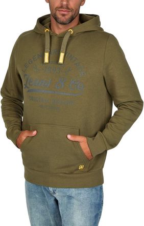 Riverso Hoodie Herren Regular Fit RIVArmin Kapuzenpullover Pullover Print Grün 5XL, Größe:5XL, Farbe:Ivy Green