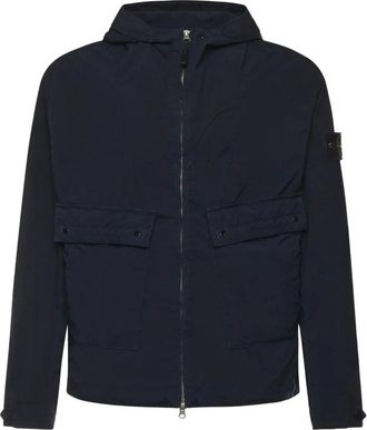 Stone Island Homme, Vestes, Bleu, Taille: S Light Vestes