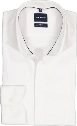Olymp Herren Hemden wei&szlig; Baumwolle