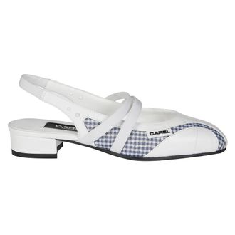Carel Slingback 01 Pumps - - Shoes - Damen - Wei&szlig; - 36 EU