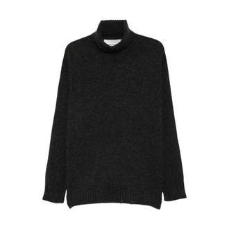 Amaranto Amar&aacute;nto - Pull &agrave; col roul&eacute; en laine et cachemire - Homme - Pulls - Gris - Taille: S