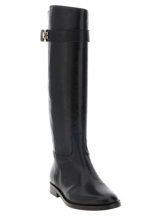 Tory Burch T-Lock Boot - Black