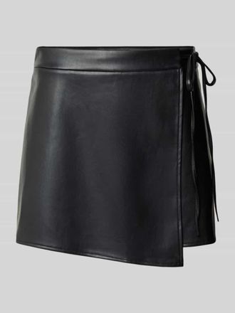 Gina Tricot Minirock in Leder-Optik