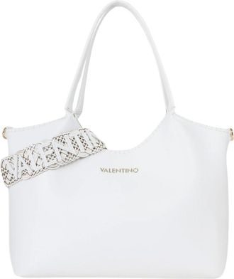 Mario Valentino Femme, Sacs, Blanc, Taille: ONE Size Aleksandra Tote