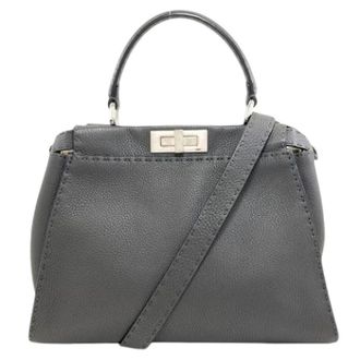 Fendi Pre-owned Vintage Handtasche - - Pre-owned - Damen - Grau - ONE SIZE
