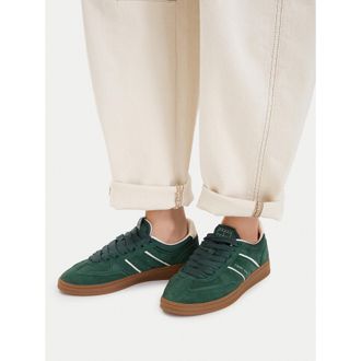 Tommy Jeans Sneakers Tommy Jeans The Greenwich Edge Suede EN0EN02924 Gr&uuml;n