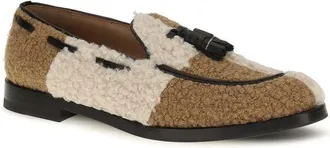 Fratelli Rossetti Two-Tone Boucl&eacute; Loafer - Beige
