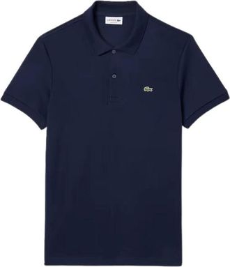 Lacoste Homme, Tops, Bleu, Taille: S Polo &agrave; Manches Courtes avec 2 Boutons