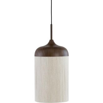 Light & Living Light&living - suspension - Dania - beige marron - coton métal