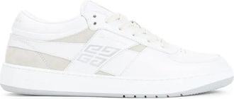 Givenchy Low-Top Sneaker - Calf Leather Low-Top Sneakers With Iconic Logo - Gr. 43,5 (EU) - in Weiß - für Damen