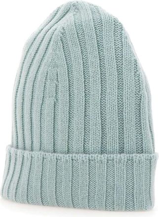 Gran Sasso Homme, Accessoires, Vert, Taille: 50 CM Cashmere Beanie