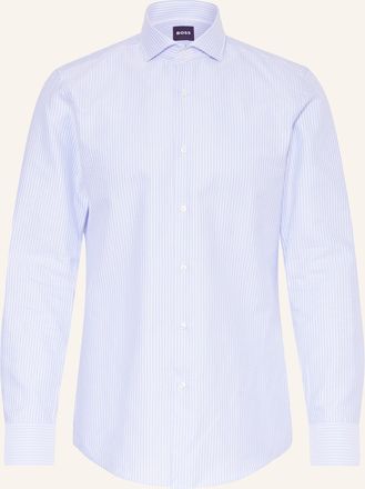 HUGO BOSS Hemd Hank Slim Fit blau
