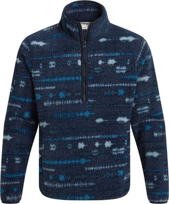 Craghoppers National Trust Rawthey Fleece-Oberteil f&uuml;r Herren, mit halbem Rei&szlig;verschluss (Marineblau)