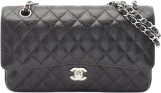 Chanel Sac bandouli&egrave;re vintage Pre-owned - Femme - Pre-owned - Noir - Taille: ONE Size