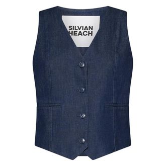 Silvian Heach Damen, Jacken, Blau, XLGr&ouml;&szlig;e