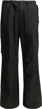 Needles Pantalon cargo &agrave; empi&egrave;cements - Homme - Pantalons - Noir - Taille: M