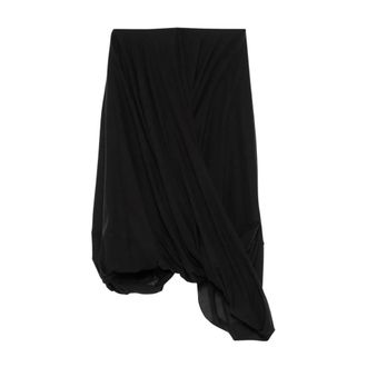 Toteme Femme, Pantalons, Noir, Taille: 38 FR Cocoon Skirt