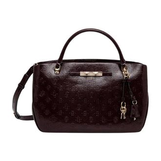 Guess Sac bandouli&egrave;re Carmella - Femme - Sacs - Rouge - Taille: ONE Size