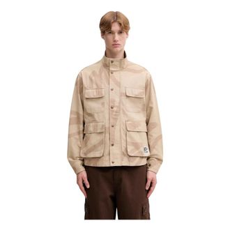 by Parra Birds Fly Free Field Jacket - - Jackets - Herren - Beige - M