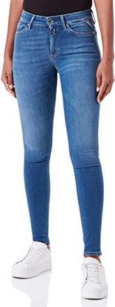 Replay Lucie Jeans, 009 Medium Blue, 25W x 32L Femme