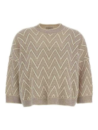 PESERICO Pull Col Rond - Multicolore