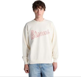 Bisous Skateboards Homme, Sweatshirts et sweats &agrave; capuche, Blanc, Taille: L Lounge Crewneck